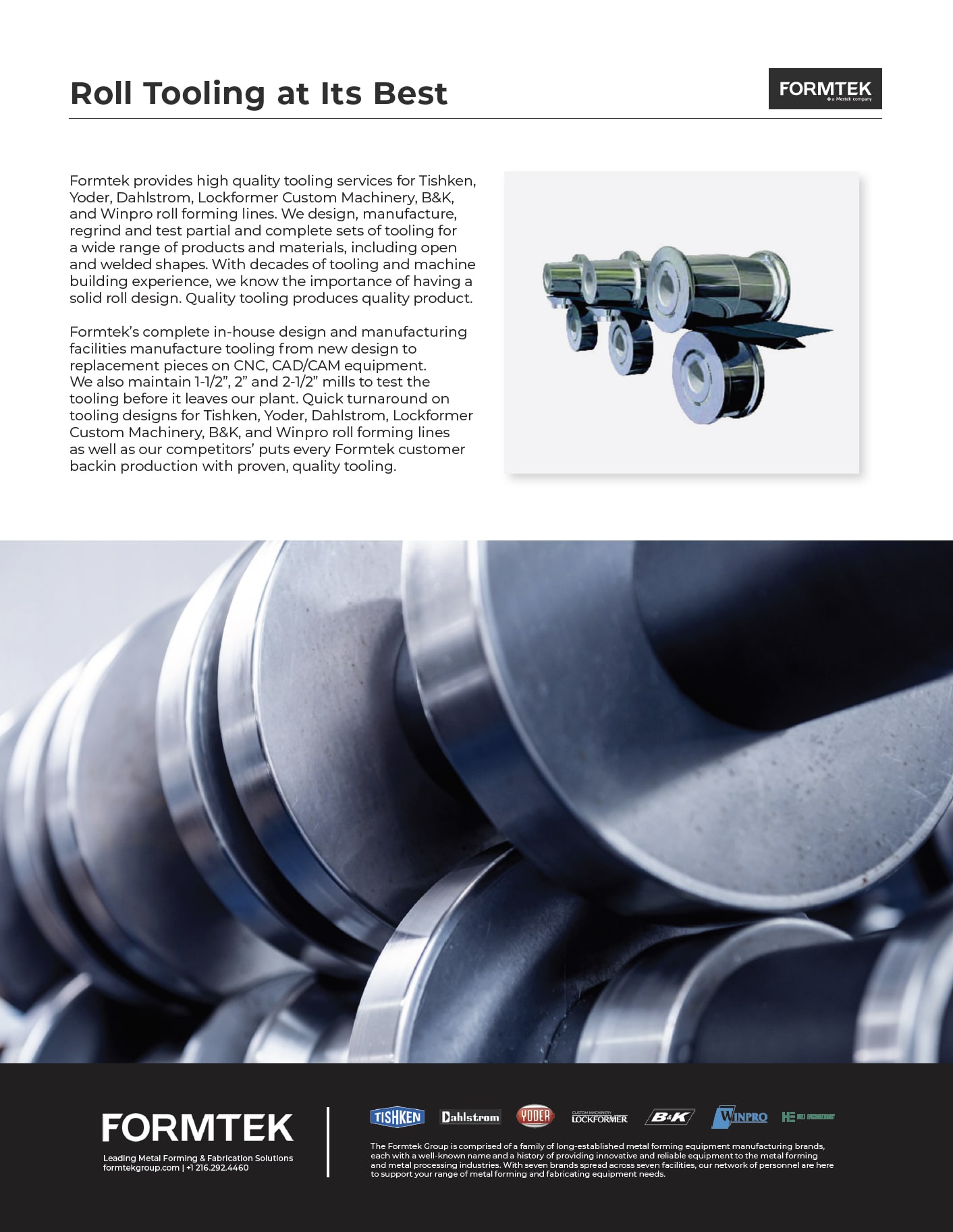 Brochure: Formtek Roll Tooling Solutions - Formtek